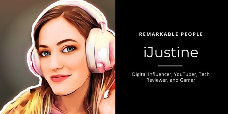 iJustine: Digital Influencer, YouTuber, Tech Reviewer, and Gamer - Guy ...