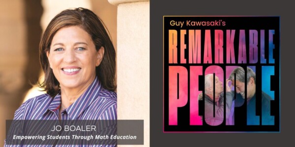 Jo Boaler: Empowering Students Through Innovative Math Education - Guy ...