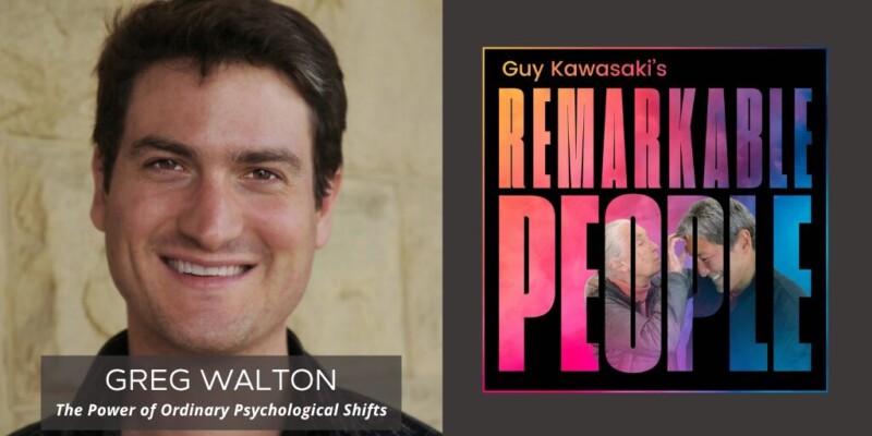 Guy Kawasaki's Remarkable People Podcast